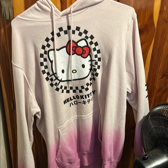 Sanrio | Sweaters | Hello Kitty Pink Gradient Hoodie | Poshmark